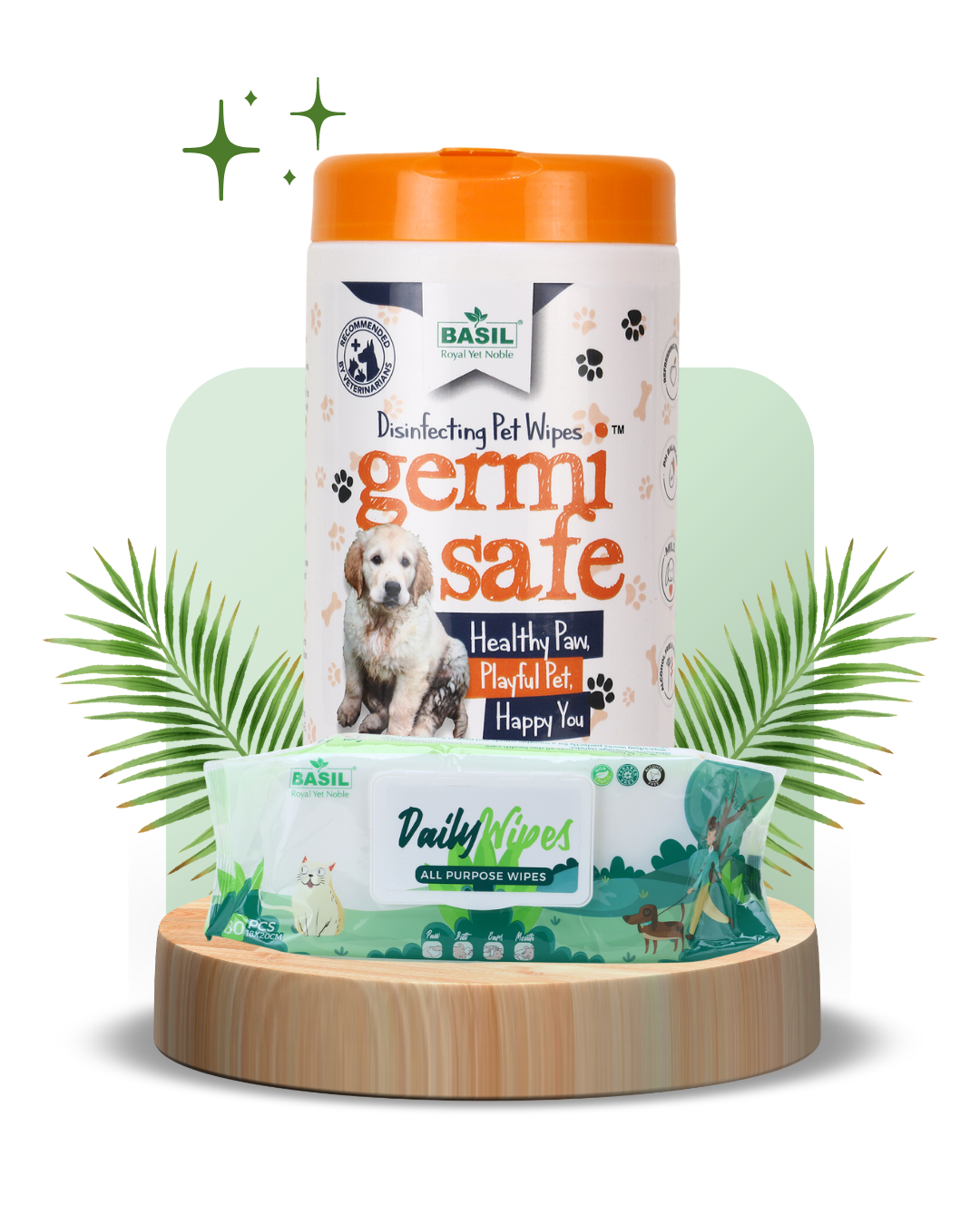 Buy Dog Wet Wipes Online – Convenient Hygiene for Dogs – The Basil Pet Care