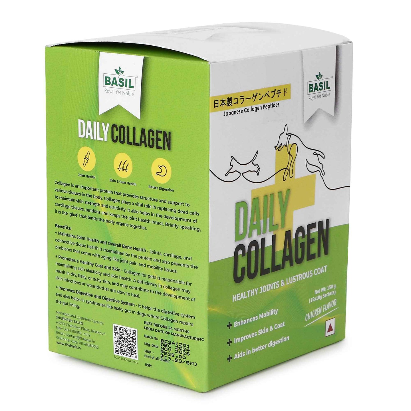 Collagen Supplement for Dogs & Cats – Promotes Mobility, Skin ...